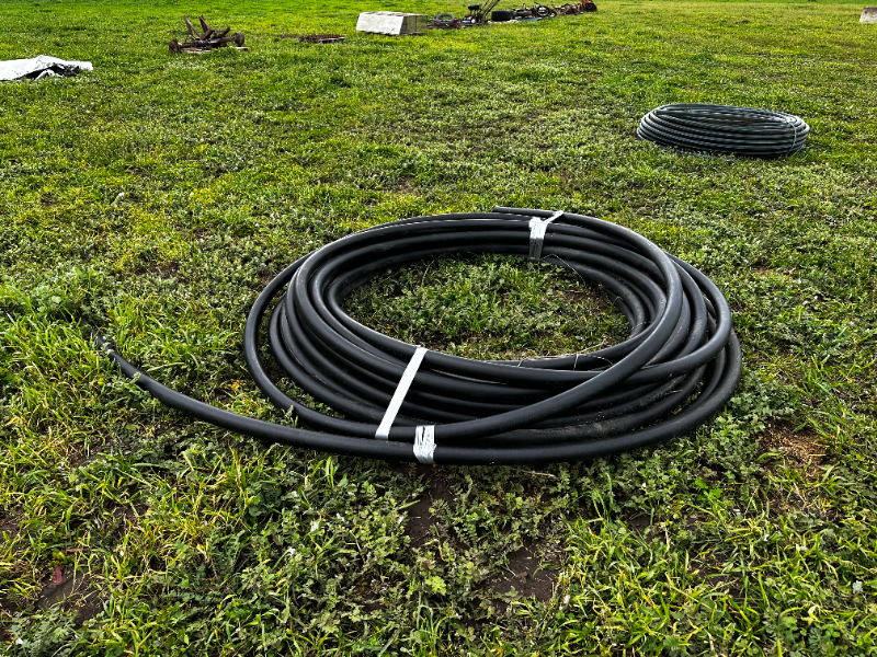 Lot 123 - Roll of Poly Pipe #3 | AuctionsPlus