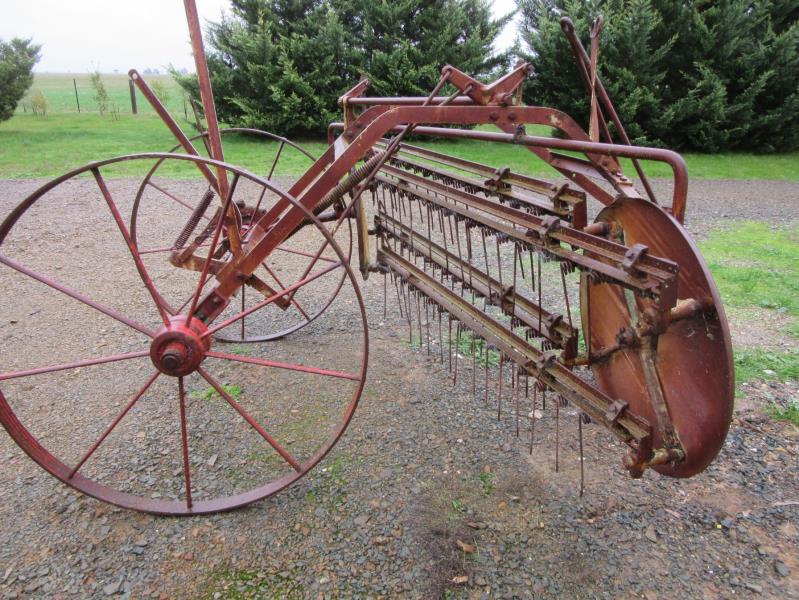 Lot 22 - Vintage Horse Drawn Hay Rake | AuctionsPlus