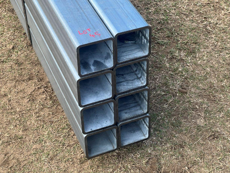 Lot 45 - 8 X LENGTHS OF 100 X 100 RHS | AuctionsPlus