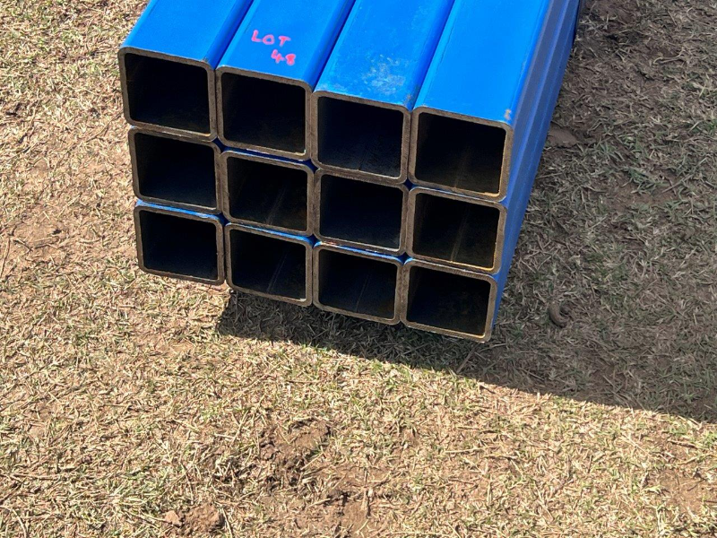 Lot 48 - 12 X LENGTHS OF 100 X 100 RHS | AuctionsPlus