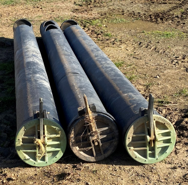 Lot 57 - 3 Poly Pipe Under Bank Siphon Bay Outlets | AuctionsPlus