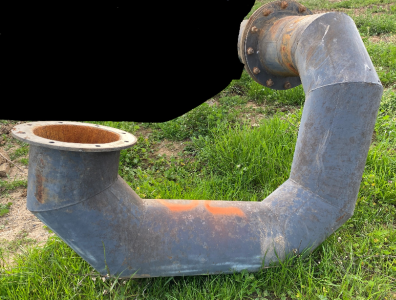Lot 70 - Steel 350mm Pipe | AuctionsPlus