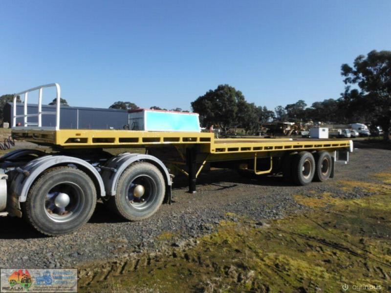 Lot 48 - 1968 Bogie Drop Deck Trailer | AuctionsPlus