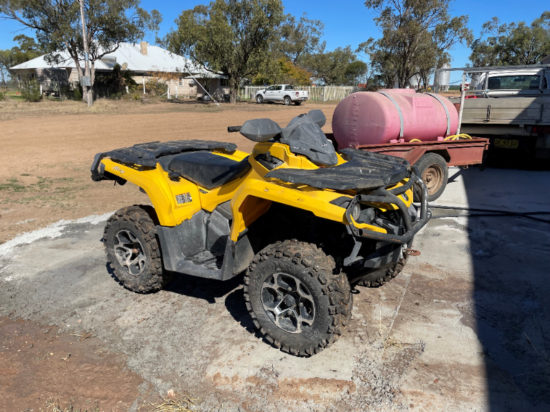 Lot 28 - Can Am 650 Quad | AuctionsPlus