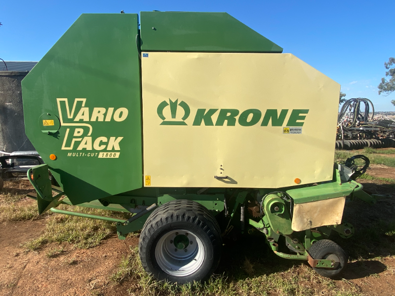 Lot 4 - Krone Round Baler | AuctionsPlus