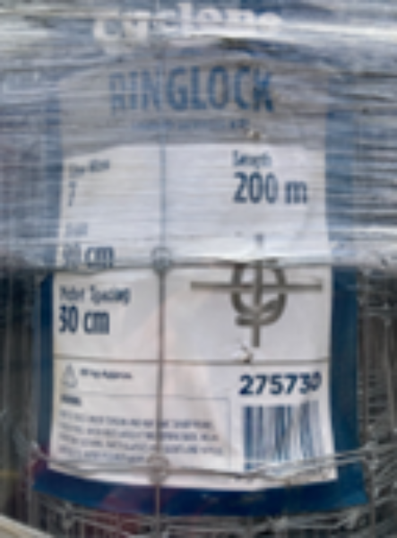 Lot 171 - Cyclone 7/90/30 Ringlock x 200m X 1 Roll | AuctionsPlus
