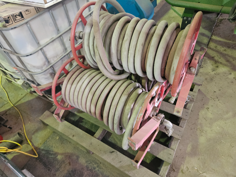 Lot 88 - 3 Fire Fighting reels | AuctionsPlus