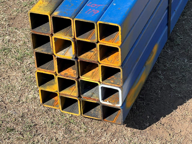 Lot 119 - 20 X LENGTHS OF 75 X 75 RHS | AuctionsPlus