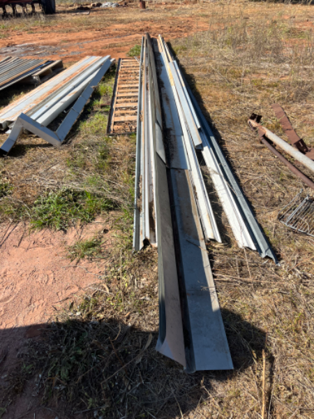 Lot 62 - Corrugated Iron and Roof Capping | AuctionsPlus