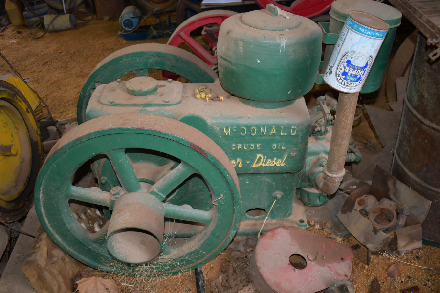 Lot 37 - McDonald Imperial Super Diesel Engine | AuctionsPlus