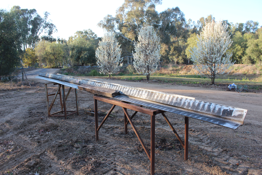 Lot 13 - Approx 30m Ridge Capping & Stands | AuctionsPlus