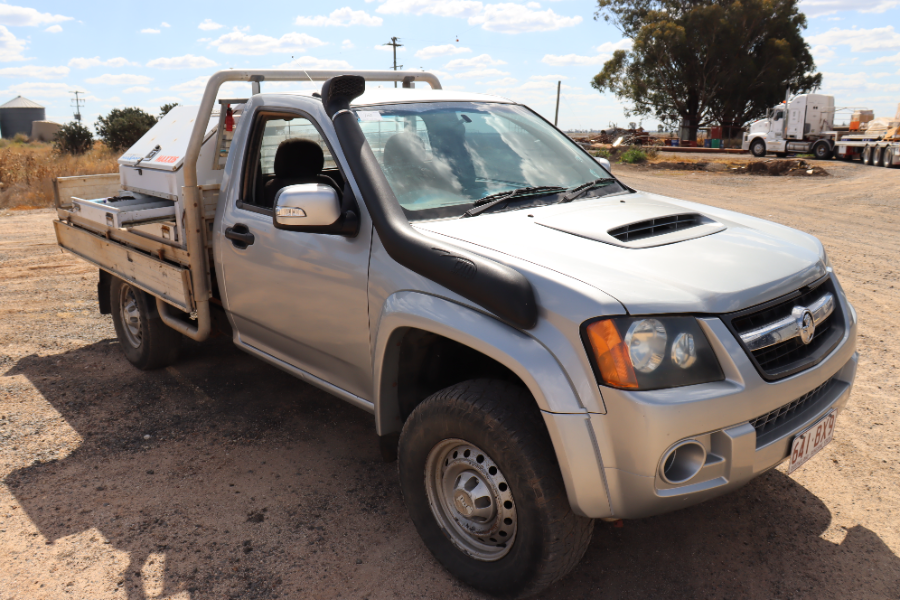 Lot 12 - 2008 Holden Colorado Ute, 4x4, TOOLBOX NOT INCLUDED | AuctionsPlus