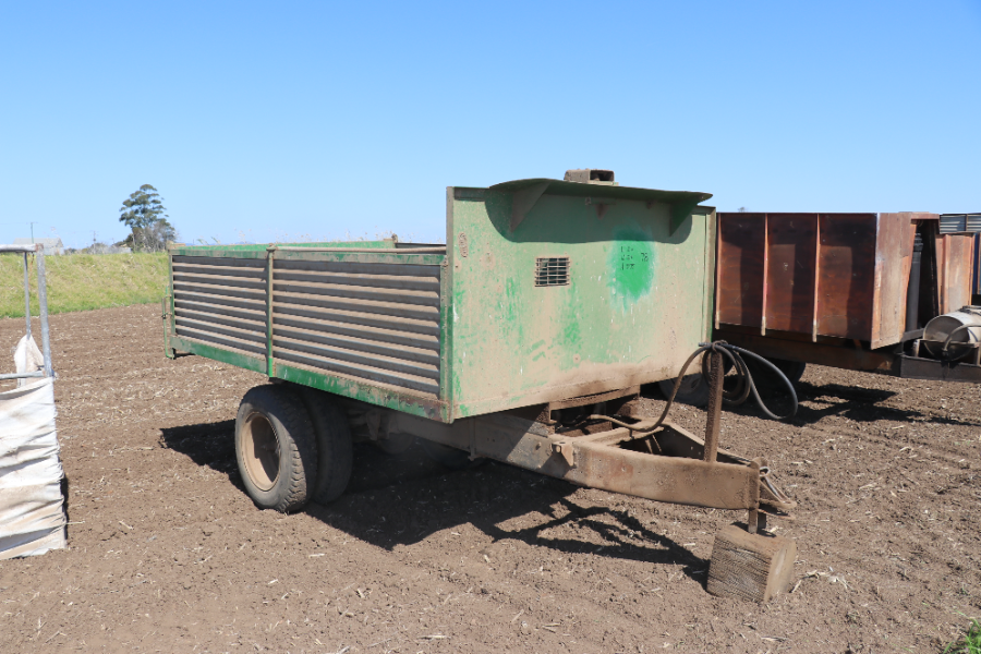 Lot 78 - Hydraulic tip trailer | AuctionsPlus