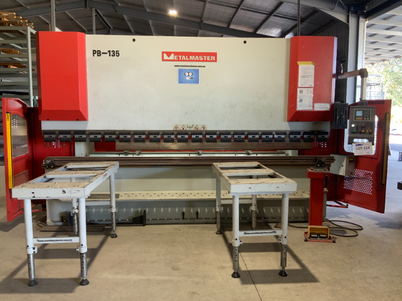 LOT 116 - Metal Master Brake Press. | AuctionsPlus