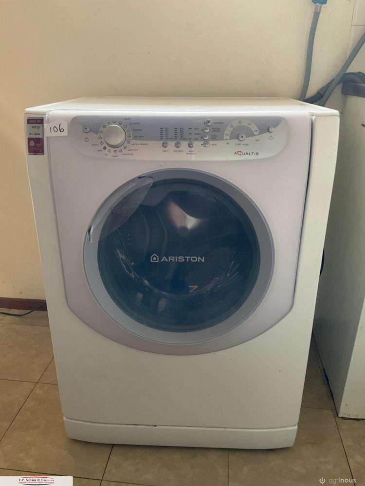 Lot 106 - AQUALTIS WASHING MACHINE | AuctionsPlus