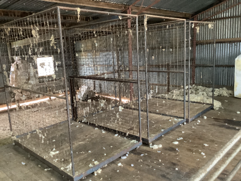 Lot 24 - Wool Bins x 3 | AuctionsPlus