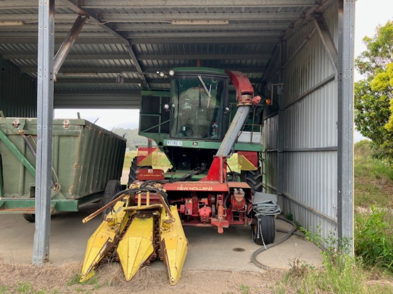 Lot 1B - John Deere 9960 cotton picker converted to tea tree harvester ...