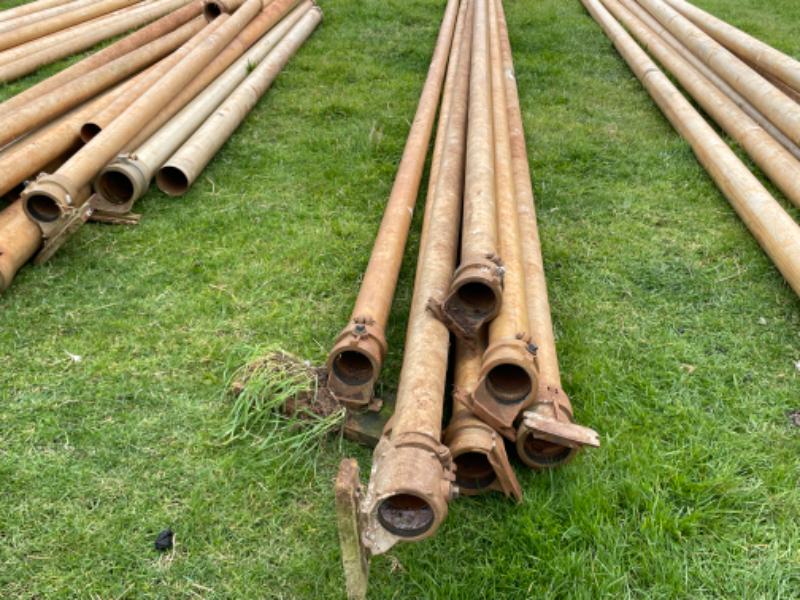 Lot 112 - 7 7mt Irrigation Pipes | AuctionsPlus