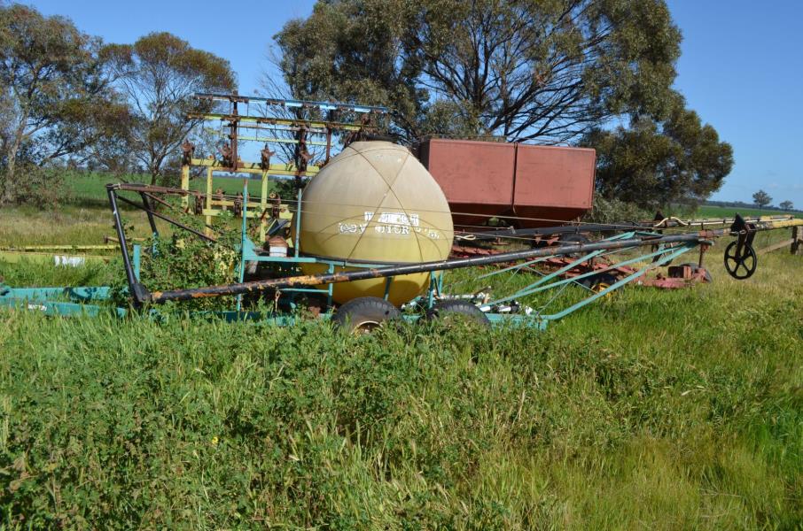 Lot 94 - Jetstream computer sprayer, 18m, 2,000L – needs work ...