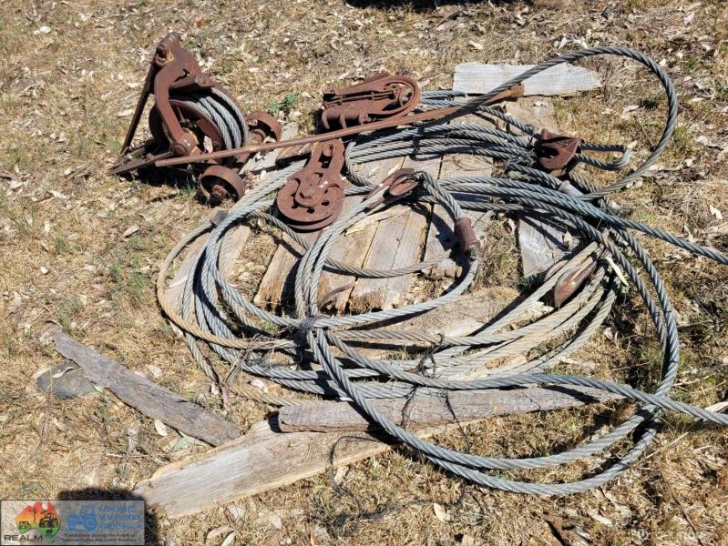 Lot 29 - Antique Trewalla Cable Tree Puller | AuctionsPlus