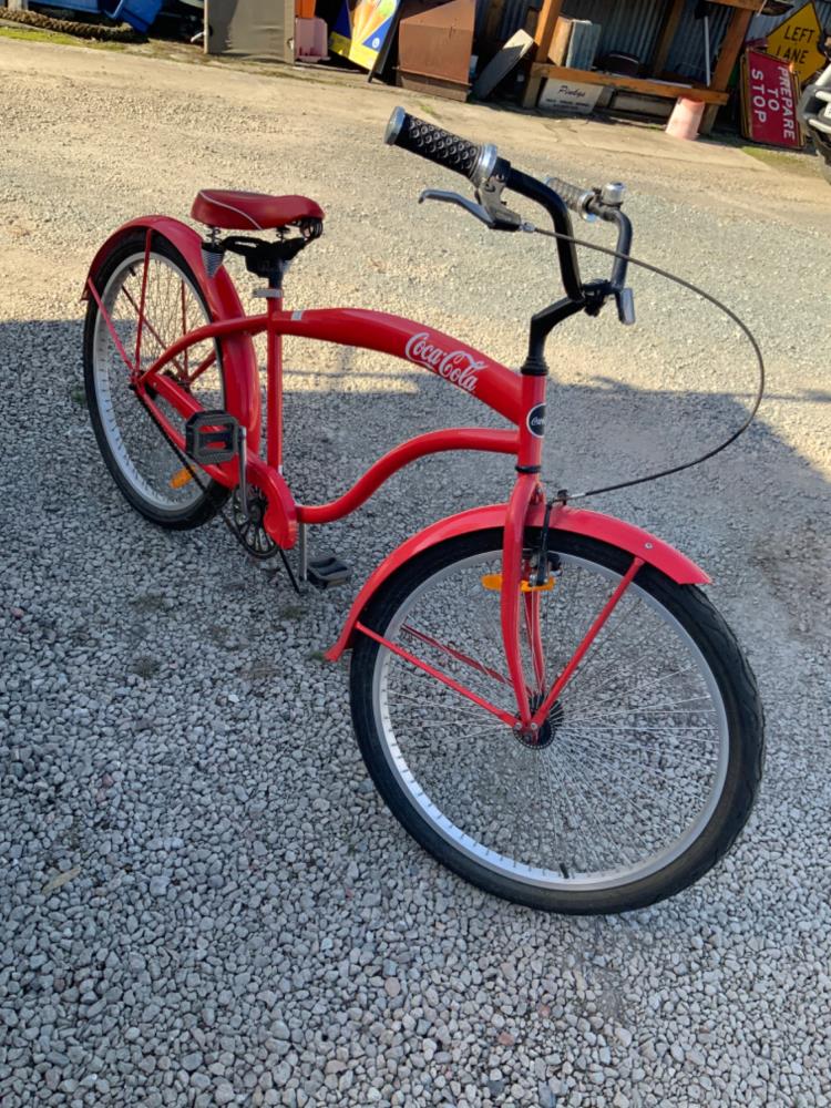 Lot 16 - *LIMITED EDITION* COCA-COLA PUSH BIKE | AuctionsPlus