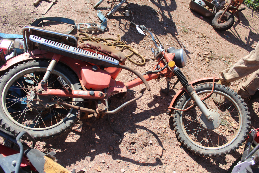 Lot 1064 - Honda Postie, No engine | AuctionsPlus