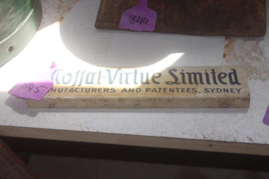 Lot 845 - Sign | AuctionsPlus