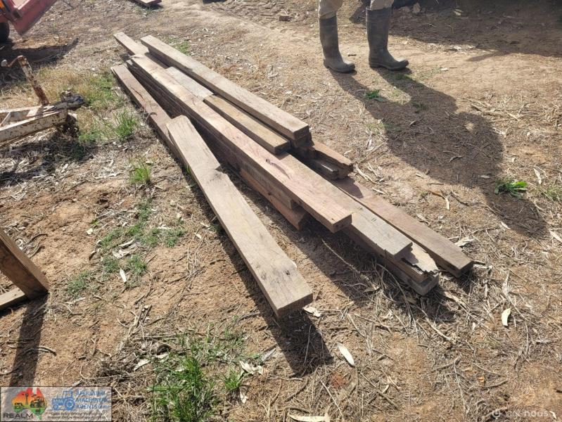 Lot 417 - Assorted Lengths of Redgum Timber | AuctionsPlus