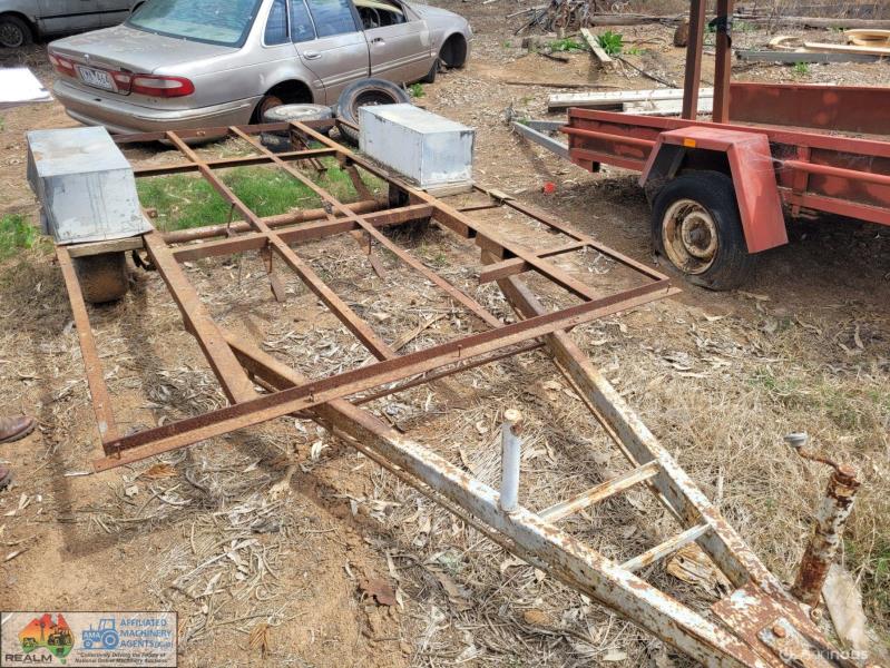 Lot 216 - Steel Trailer Frame (3.3 x 2.0m) | AuctionsPlus