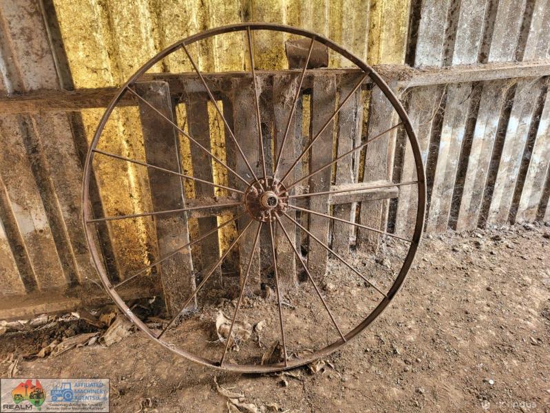 Lot 271 - Antique Steel Combine Wheel | AuctionsPlus