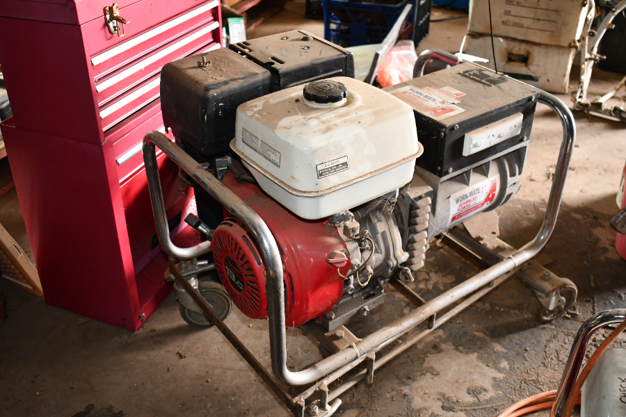Lot 36 - Advanced Power 5.8kVA generator | AuctionsPlus