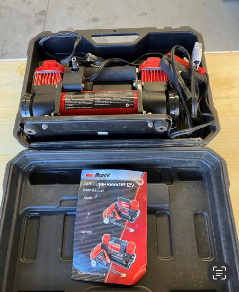 Lot 104 - Repco Portable 12 Volt Air Compressor | AuctionsPlus