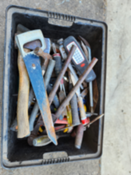 Lot 192 - Box of Assorted Tools | AuctionsPlus