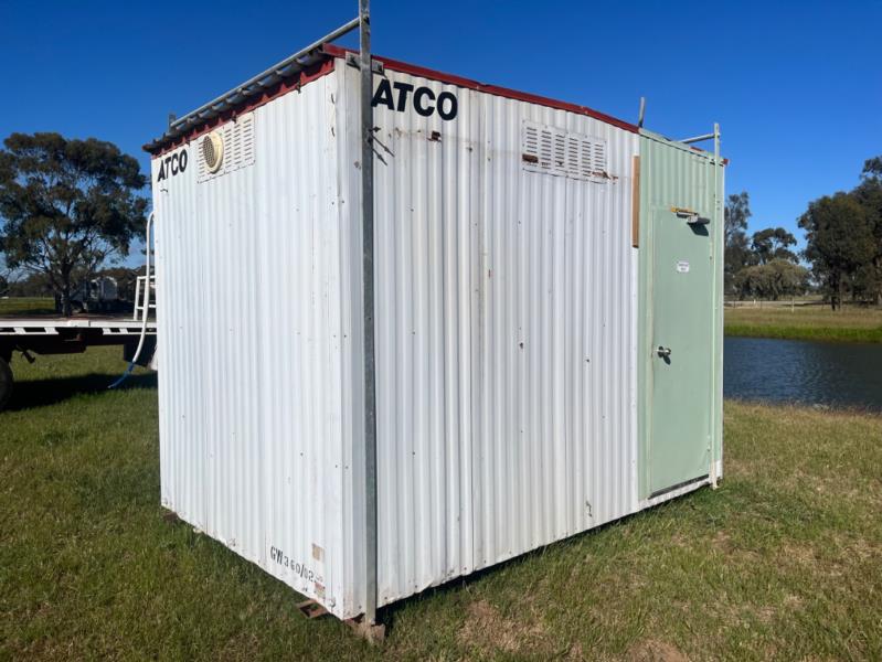 Lot 10 - ATCO TRANSPORTABLE SHOWER/TOILET BLOCK | AuctionsPlus