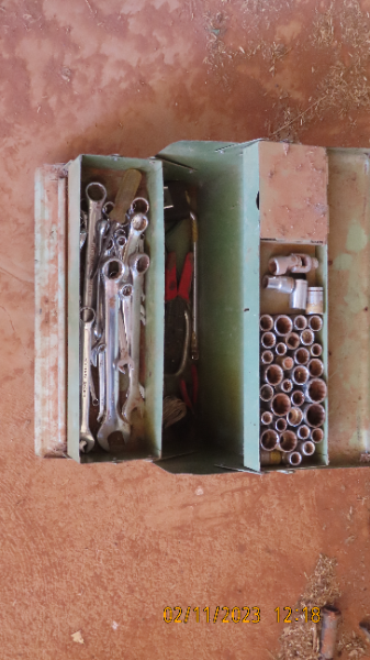 Lot 290 - Assorted Tools in Toolbox | AuctionsPlus