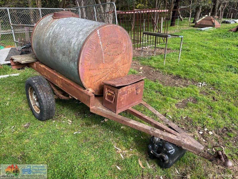 Lot 76 - Furphy Water Tank on Cart | AuctionsPlus