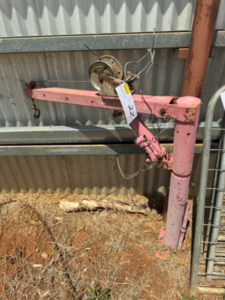 Lot 22 - Ute Crane | AuctionsPlus