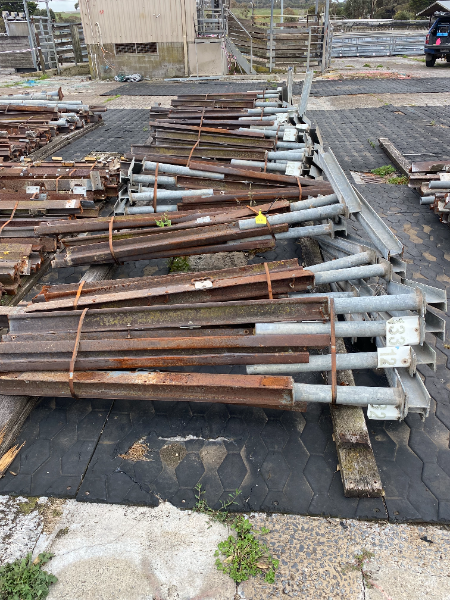 Lot 216 - Railway Iron & Pipe Posts | AuctionsPlus