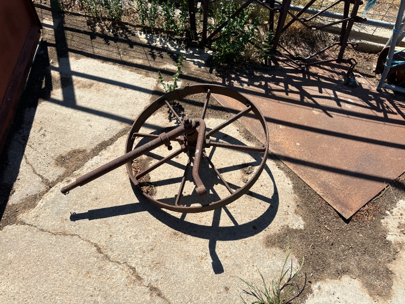 Lot 41 - Steel Wheel | AuctionsPlus