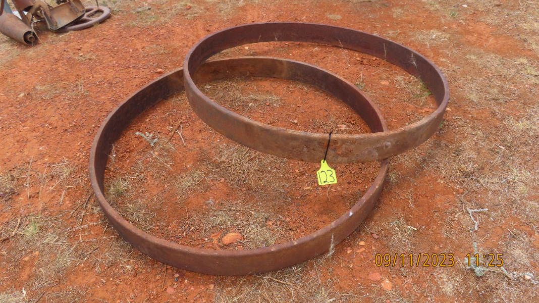 Lot 123 - Steel Wheel Frame/Rim | AuctionsPlus