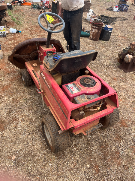 Lot 203 - MTD Rideon Mower | AuctionsPlus