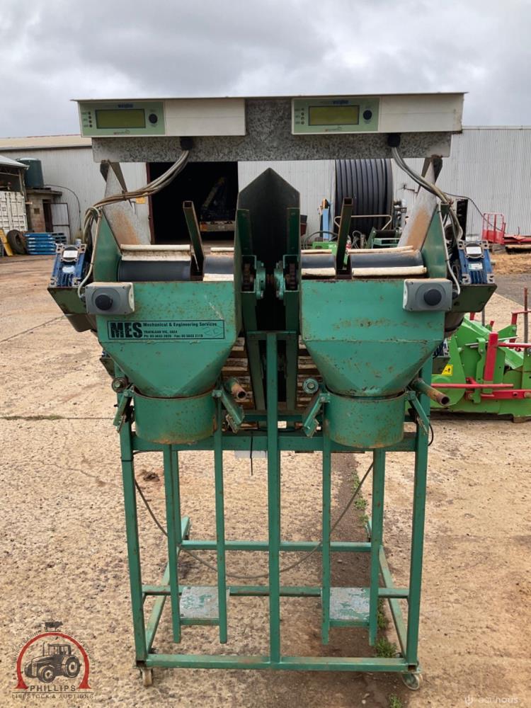 Lot 142 - MES fully electronic potato and onion bagger, | AuctionsPlus
