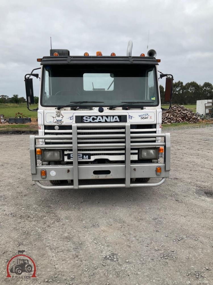 Lot 26 - 1987 Scania P92M single drive prime mover, | AuctionsPlus