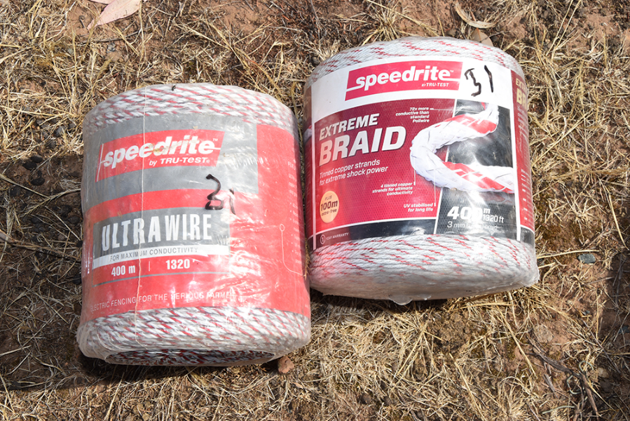 Lot 31 - Roll Speedritre Ultrawire & Roll Speedrite Extreme Braid ...