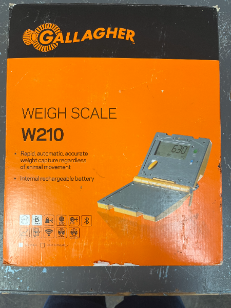 Lot 50 - Gallagher W210 Weigh Scales | AuctionsPlus
