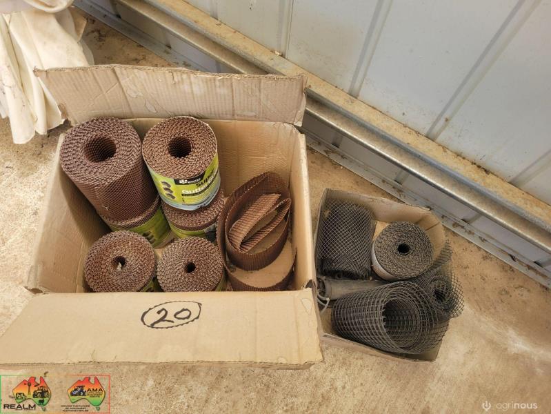 Lot 20 - 8 Rolls of Whites Super Gutter Guard (180mm x 8m) | AuctionsPlus