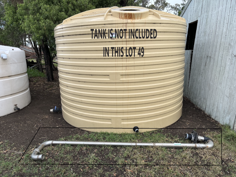 Lot 49 - Stainless Steel tank filling pipe | AuctionsPlus