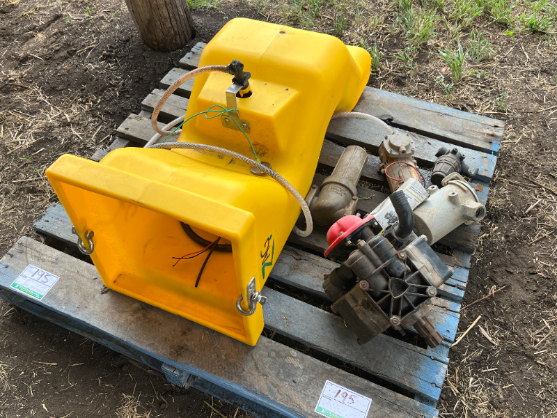 Lot 195 - Zag Seed Coater + sundry Pumps | AuctionsPlus