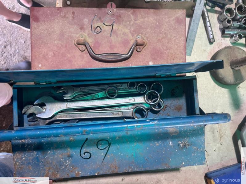 Lot 69 - 2 x Tool Boxes Each with Assorted Tools | AuctionsPlus