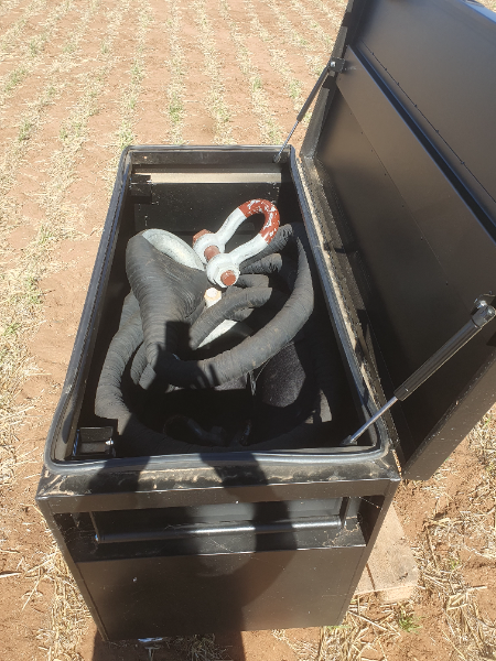 Lot 64 - Black Snake Nylon Y Strop 60T Break Strength x 15m; new (unsed ...